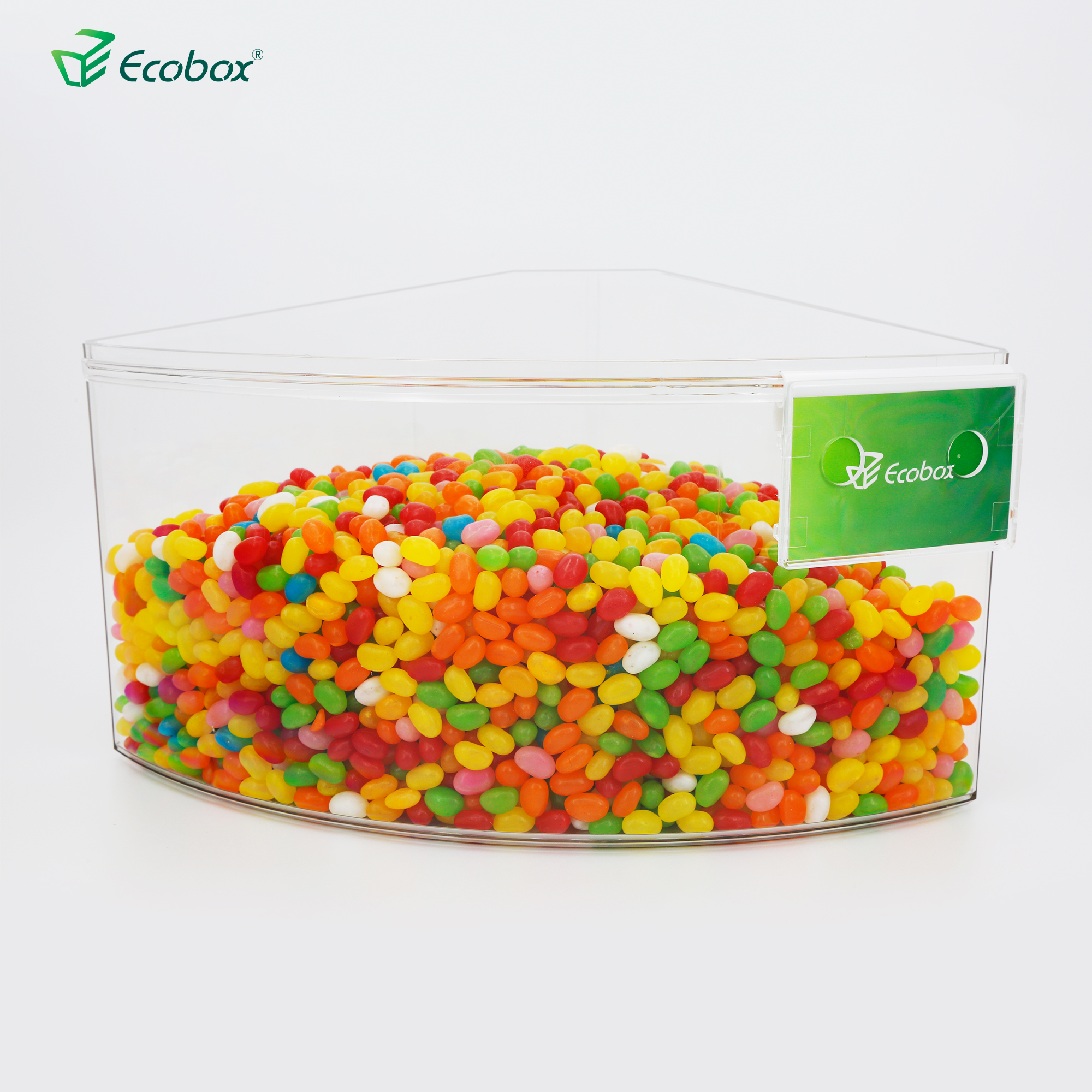 Ecobox SPH-019 supermarket bulk bin for round island shelf - Buy round ...